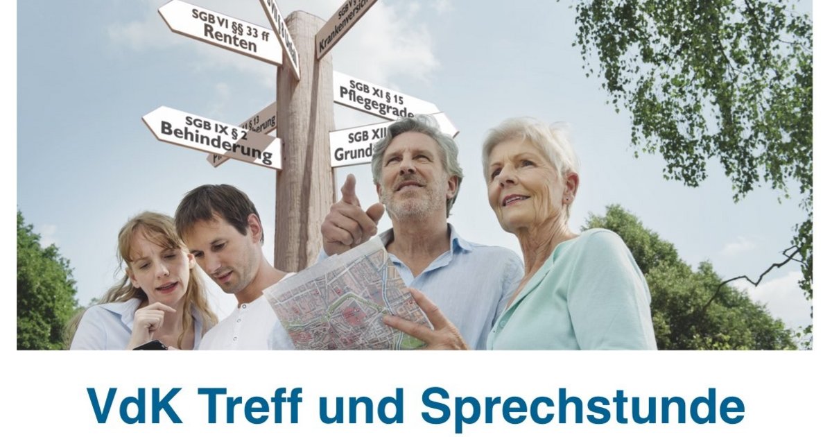 VdK Treff und VDK Sprechstunde vor Ort - Sozialverband VdK Baden-Württemberg e.V.